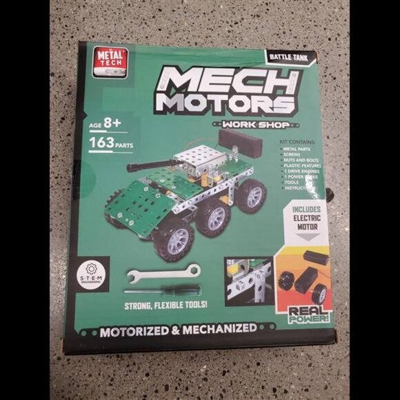 Toys | Mech Motors Motorized And Mechanized Building Set Workshop Toys ...